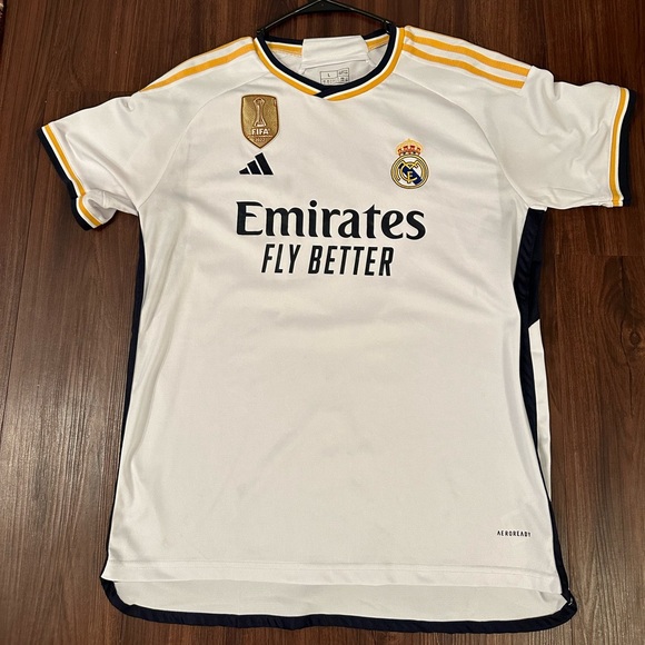 adidas | Shirts | Vini Jr 7 Real Madrid Home Kit Fan Edition W ...